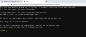 ChromebookのCroshで実行する25個のコマンド - Chromebookのレビューや使い方